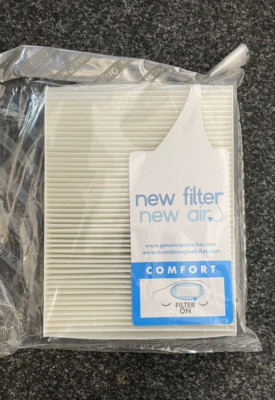 Genuine Fiat 500 Panda II Punto II Doblo I Pollen Filter Part No ...