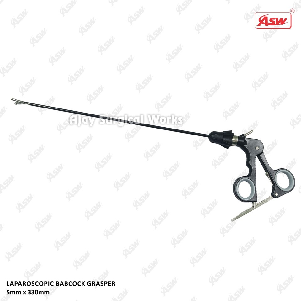 Laparoscopic SS Babcock Grasper Forceps 5mmx330mm Reusable Surgical ...