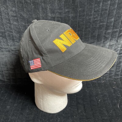 NRA Black Adjustable Strap Hat National Rifle Association | eBay