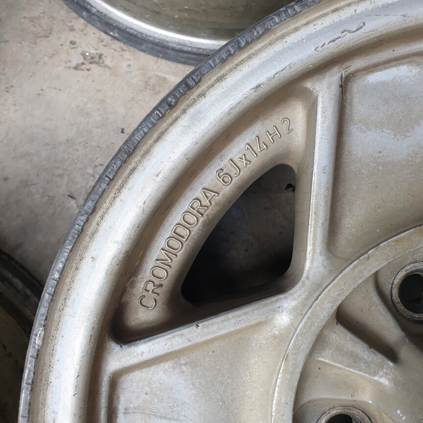 14" Cromodora Daytona 114.3x4 Wheels Rims for AE86 TA22 Datsun KE70 JDM ...