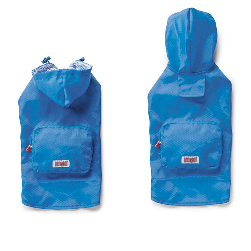Kong Stowaway Ripstop Raincoat Dog Jacket - Folds into its own Pouch | eBay