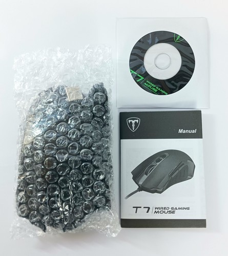 T 7 Wired Gaming Mouse Eastern Times 7 Buttons DPI Switch USB 1.1 or 2. ...