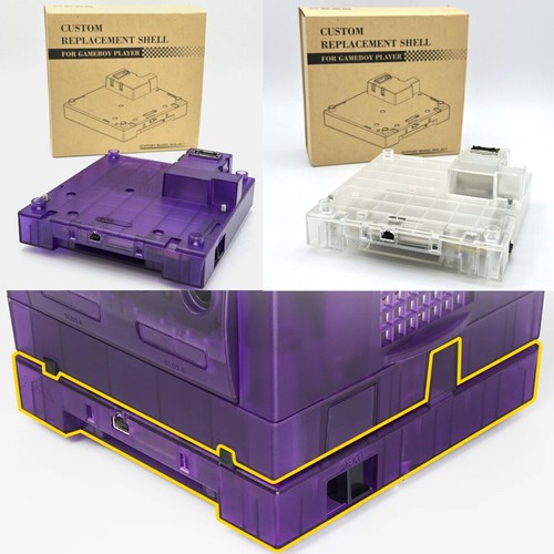 NEW Nintendo Gamecube Gameboy Player Clear Transparent Replacement ...