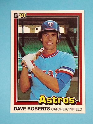 1981 Donruss Dave Roberts Houston Astros #490 | eBay