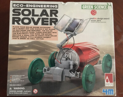 4M~Green Science Solar Rover Kit~Solar Power Eco-Engineering | eBay