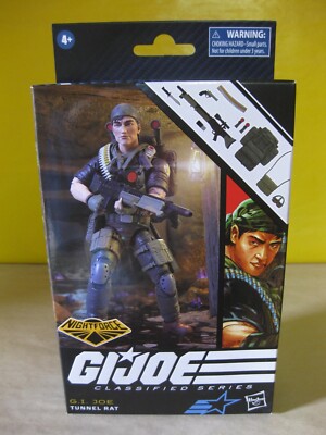 2023 Hasbro GI Joe Classified Series 6" Nightforce Tunnel Rat New MIP ...