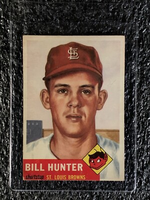 1953 Topps Baseball #166 Bill Hunter VG | eBay