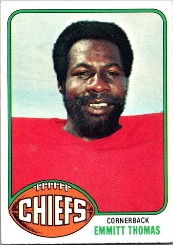 Emmitt Thomas 1976 Topps #216 Kansas City Chiefs | eBay