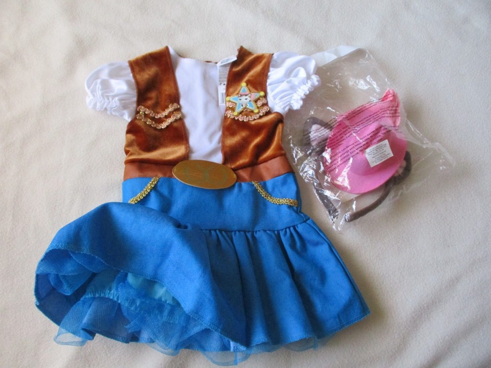 Disney JR Sheriff Callie Cat 2T Cute Halloween Costume Wild West ...