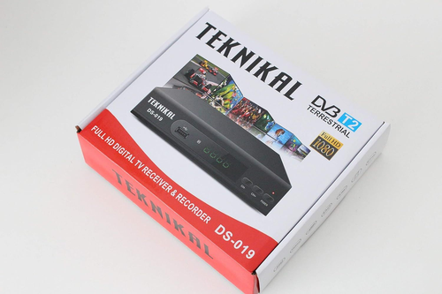 Teknikal HD Freeview Set Top Box Receiver Plus Recorder for Digital TV ...