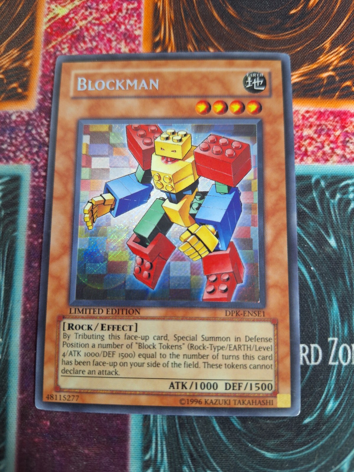Yu-Gi-Oh! Blockman Duelist DPK-ENSE1 Limited Secret Rare NM/LP a1/ | eBay