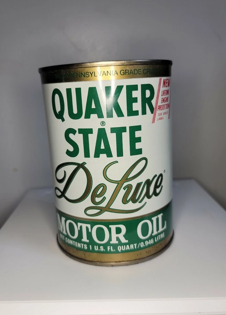 Quaker State Oil Can