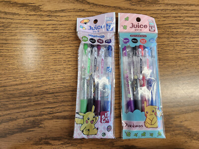 Pokemon Pikachu Pilot Juice 0.38&0.5mm Gel Pen Set LIMITED EDITION | eBay