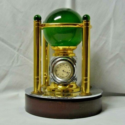 Spinning Desk Clock, Thermometer and Hygrometer All-In-One | eBay