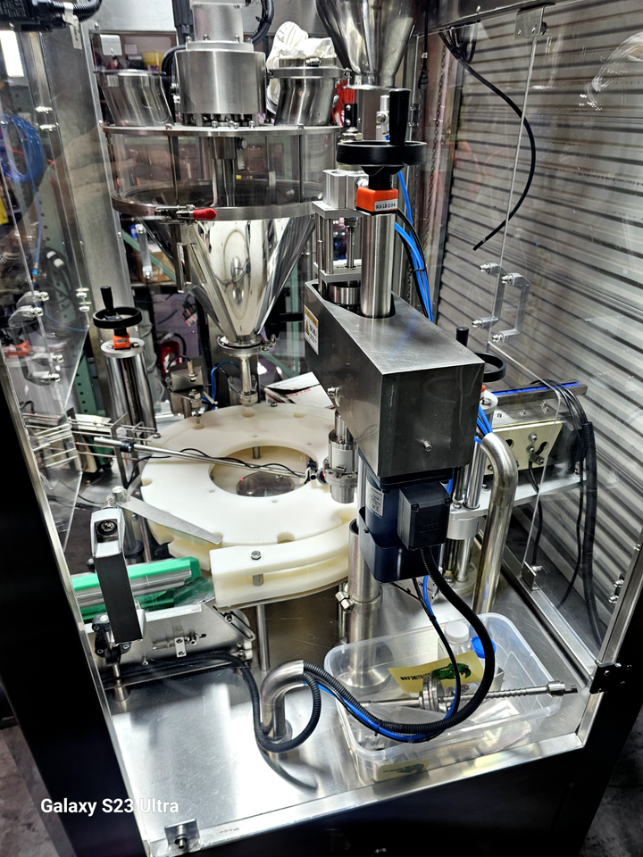 Auger Filler, bottle loader, lid loader, Vacuum loading, capper ...