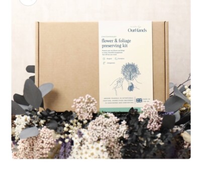 Our Hands Flower & Foliage Preservation Kit Flower Drying Kit Floral ...