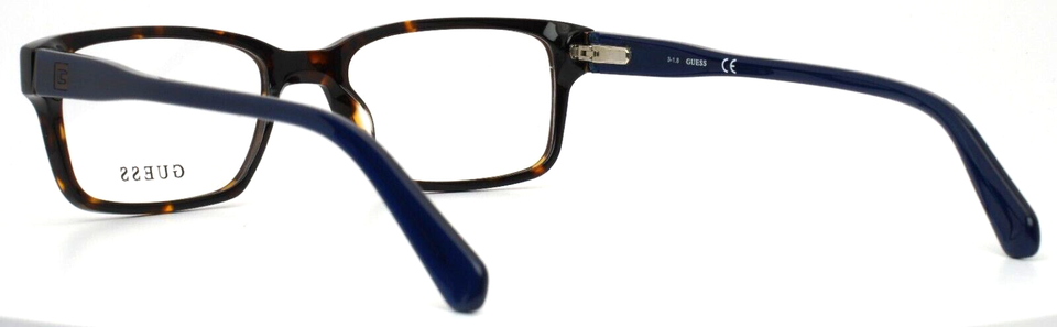 GUESS GU1906 052 Dark Havana Unisex Rectangle Eyeglasses 53-18-145 B:34 ...