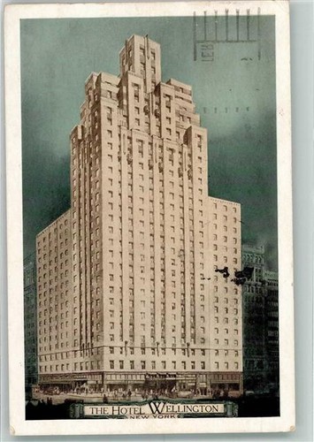 39631102 - New York City Hotel Wellington 1935 | eBay.de