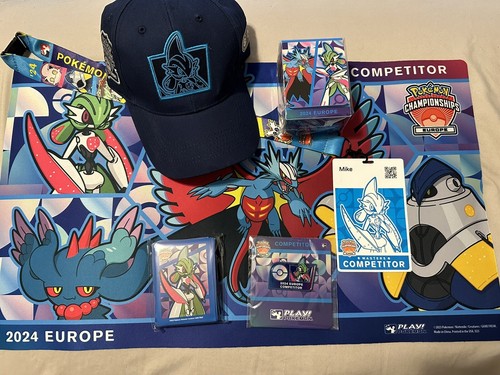 Pokémon EUIC 2024 Competitor Kit With Nest Ball Promo | eBay