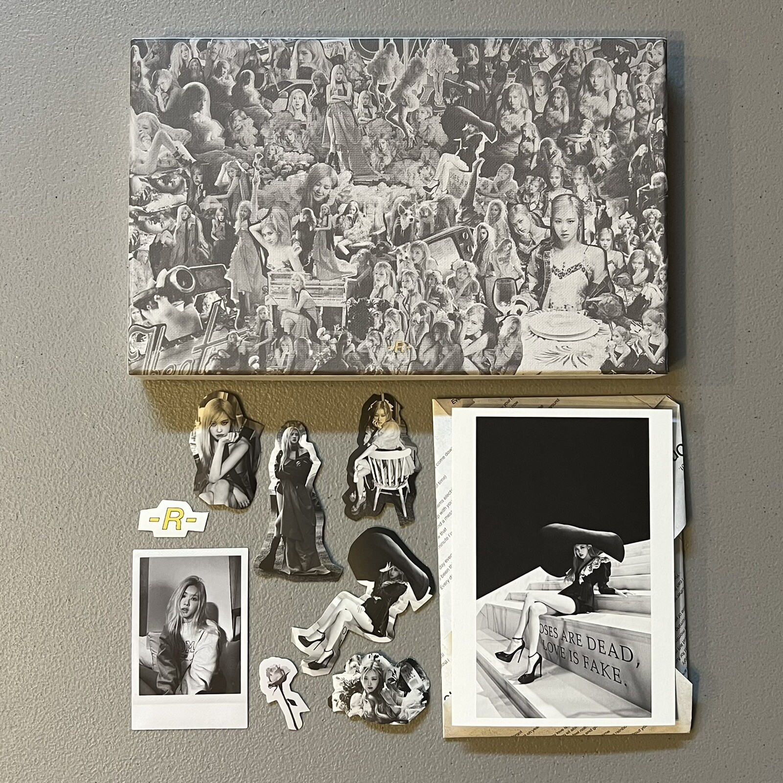 Blackpink Rose Rosé R -R- Solo Album, inclusions as shown | eBay