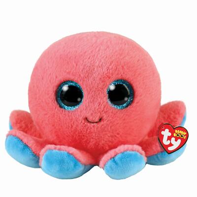 TY BEANIE BABIES BOOS SHELDON OCTOPUS PLUSH SOFT TOY NEW WITH TAG | eBay UK