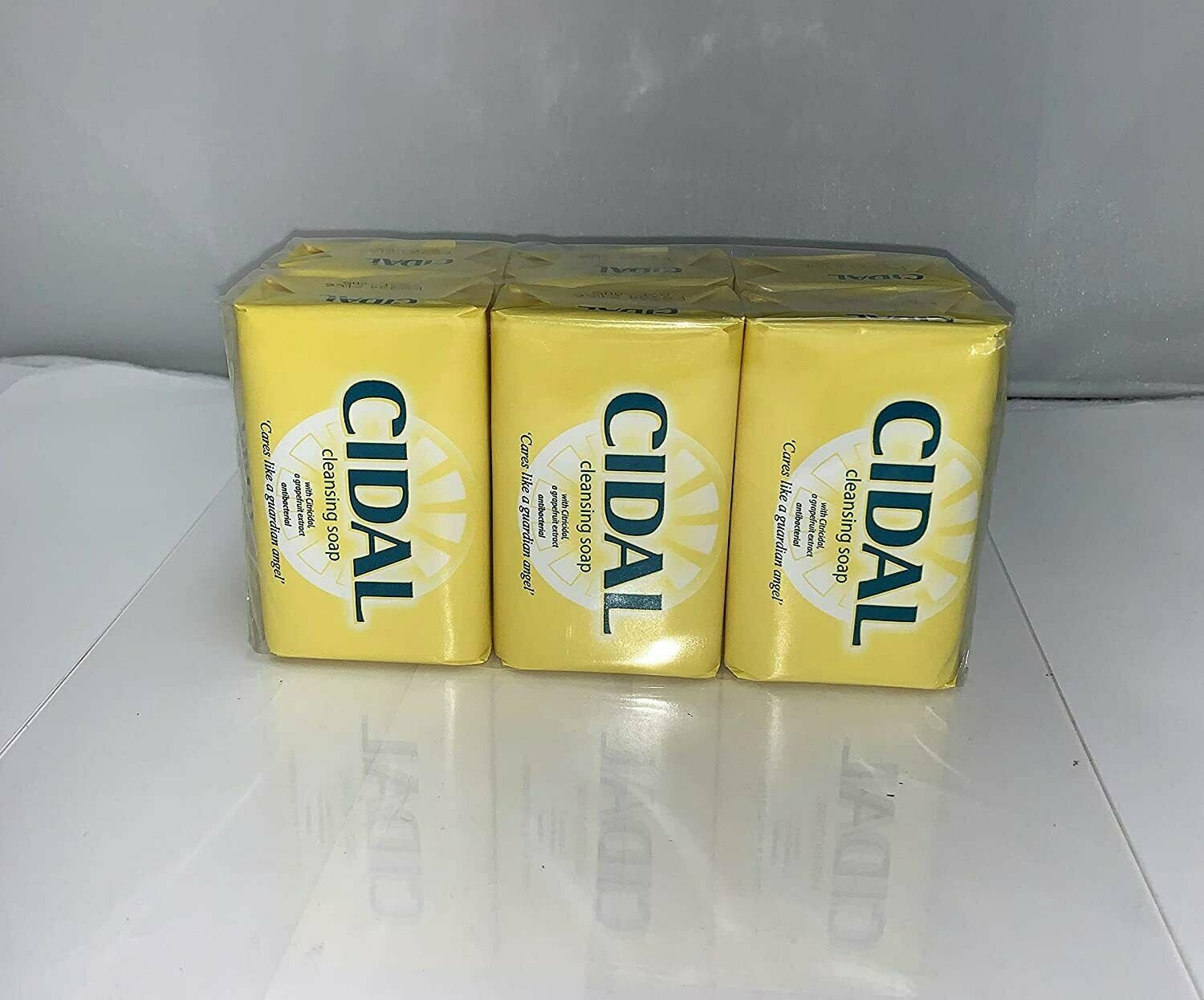 Cidal Natural Antibacterial Soap Bars Fresh 125g x 6 - USA Seller ...
