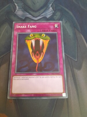 Snake Fang SRL En050 Yugioh Trap Card New | eBay