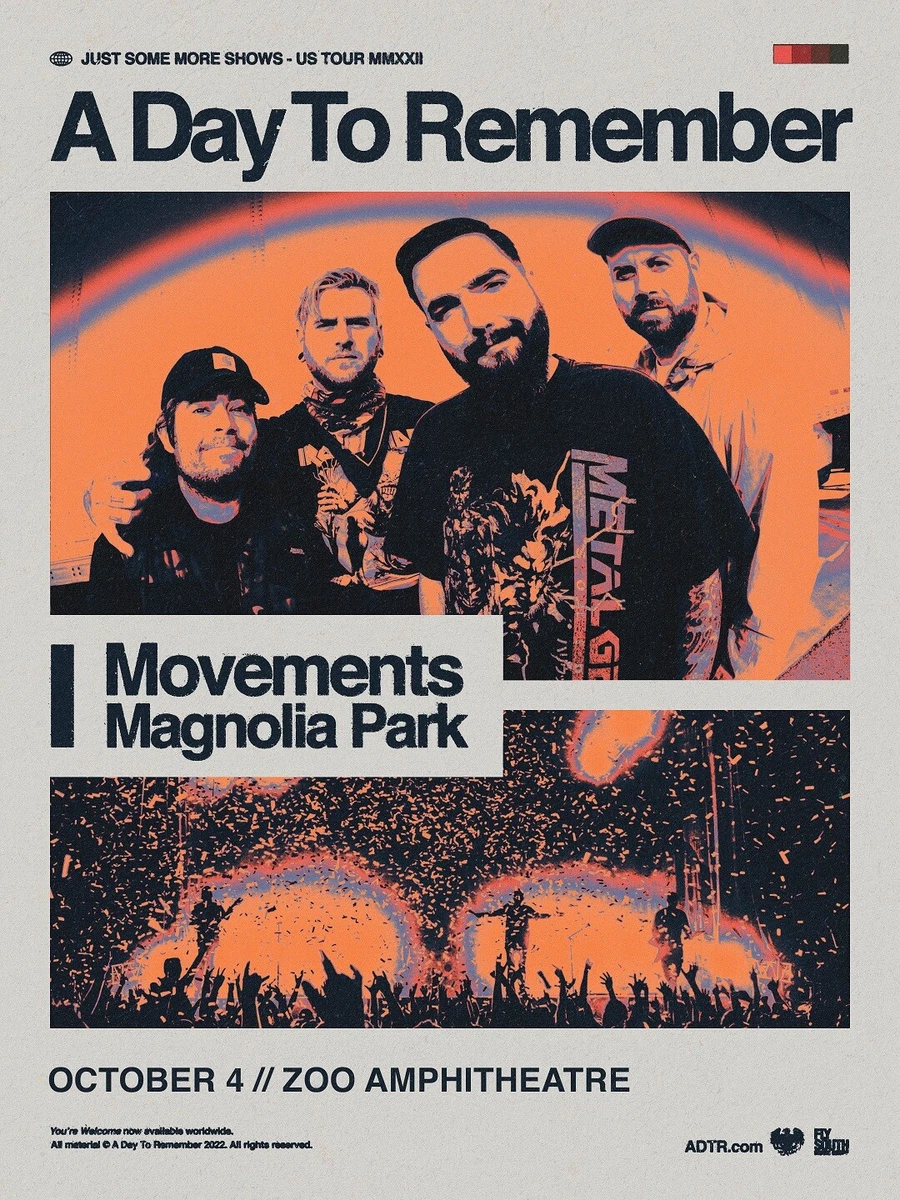 Poster A Day To Remember Adtr