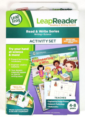 Leap Frog Leap Reader Read & Write Series Writing Science Activity Set ...