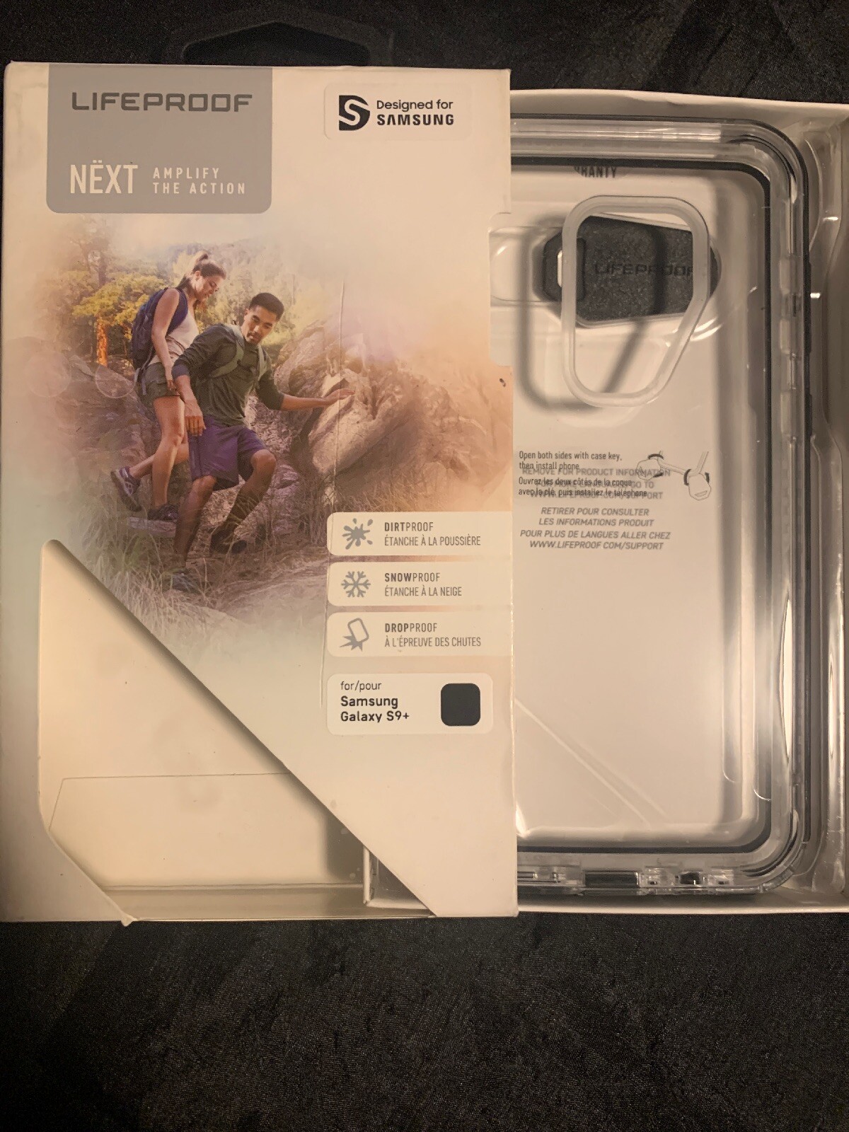 LifeProof Next Snowproof Case For Samsung Galaxy S9 OR S9+ Crystal ...