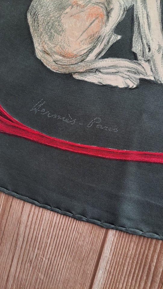 Hermès - Hermes Paris Scarf "Chiens de Meute by X de Poret silk scarf ...