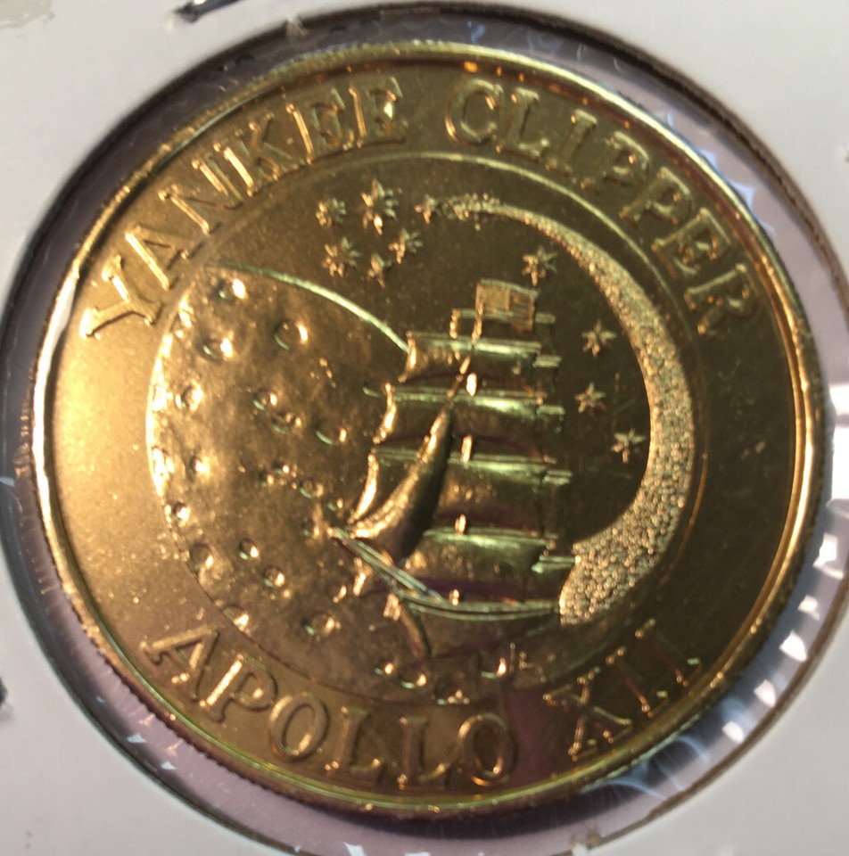 Apollo 12 Large Coin Token Medallion Yankee Clipper ENN COINS | eBay