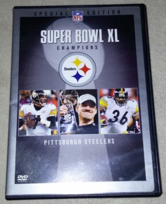 NFL Super Bowl XL - Pittsburgh Steelers Championship DVD by NFL ...