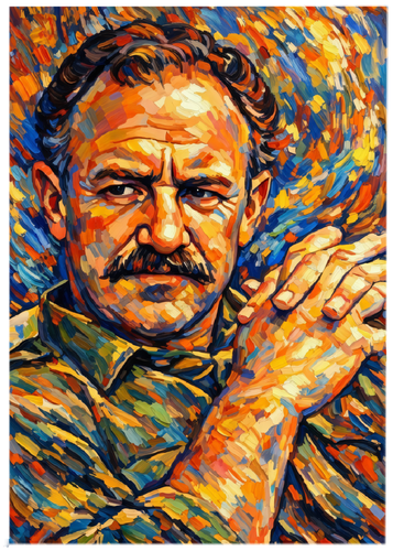 GENE HACKMAN * Fun Novelty * CELEBRITY * Art Card * ATC ACEO | eBay