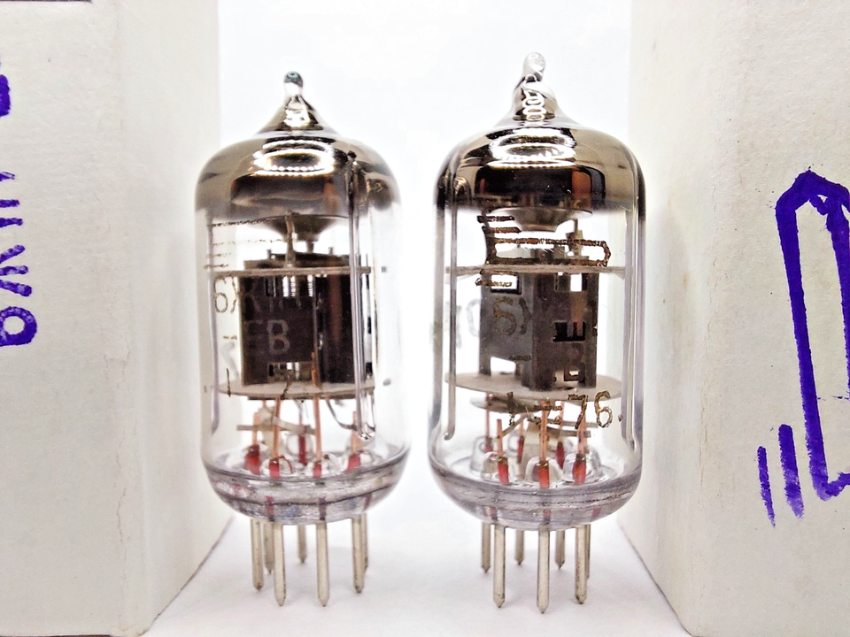 US Stock! 6J1P-EV 6J1 EF95 6Ж1П Voskhod 1970s MATCHED PAIR (2pcs) TUBES ...