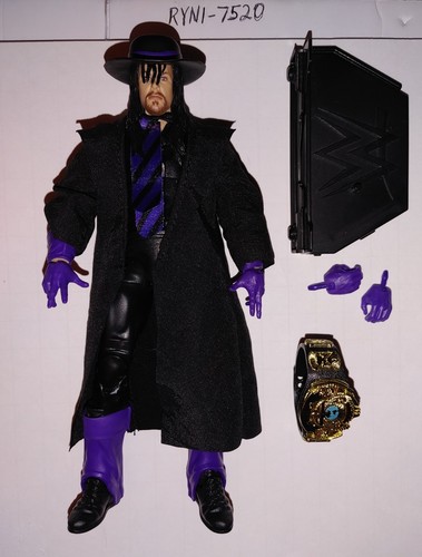 WWE Elite Undertaker Purple/Black W/ Winged Eagle Title | eBay