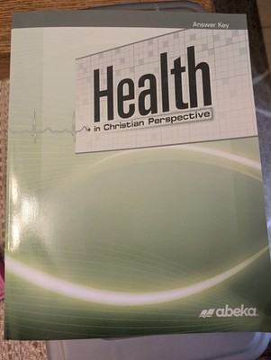 Abeka Health in Christian Perspective Teacher ANSWER KEY Homeschool | eBay