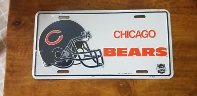 Vtg Chicago Bears 1996 License Plate Sealed | eBay