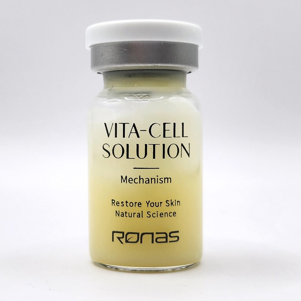 Ronas Vita Cell Solution Ampoule Set Lifting Brightening Moisturizer K ...