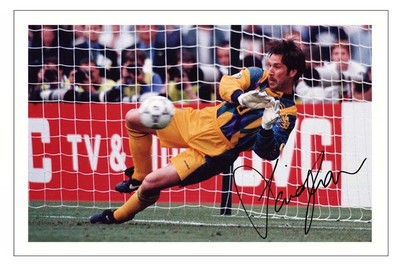 DAVID SEAMAN Signed Autograph PHOTO Fan Gift Signature Print ENGLAND ...