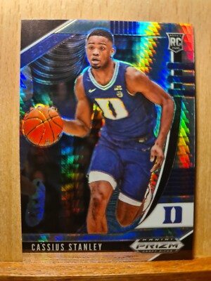 Cassius Stanley #68 2020 Prizm Draft Picks Hyper PRIZM Rookie PUR051A ...