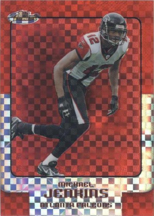 2006 Topps Finest - Michael Jenkins #30 X-Fractor /250 for sale online ...