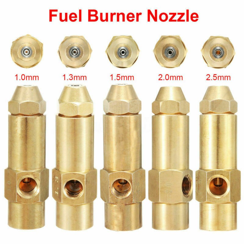 Brass Heavy Oil Waste Alcohol-based Fuel Burner Nozzle 2mm | eBay