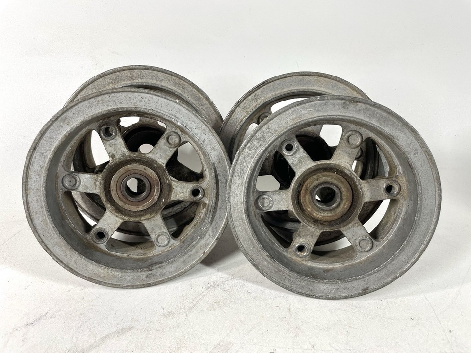 Vintage Azusa Mini Bike Wheel SET 5 inch Rims NOVA STEENS TACO HILLCAT ...