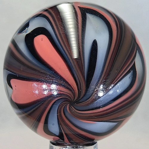 Large Rick Davis Signed 2006 Marble 1.44 Inches Mint Condition Combined ...