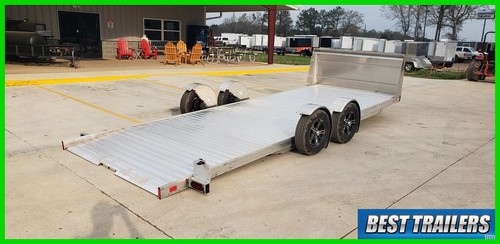 2024 Timpte 720 7x20 aluminum trailer ultra low carhauler ground load ...