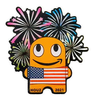 Amazon July 4th HOU2 Employee Peccy Pin | eBay