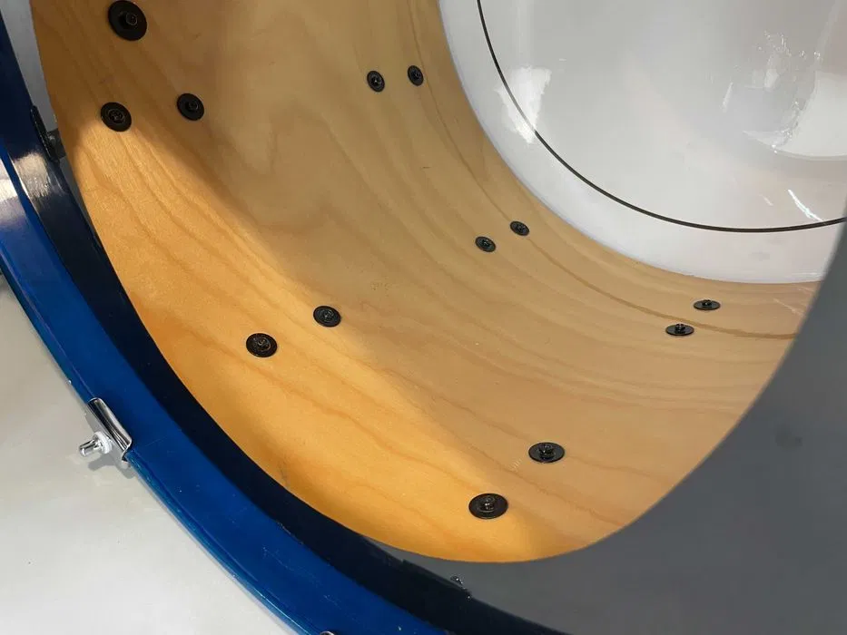 Pearl BLX 22"/12"/13"/16" Sheer Blue Lacquer - Perkusja Vintage 80s ...