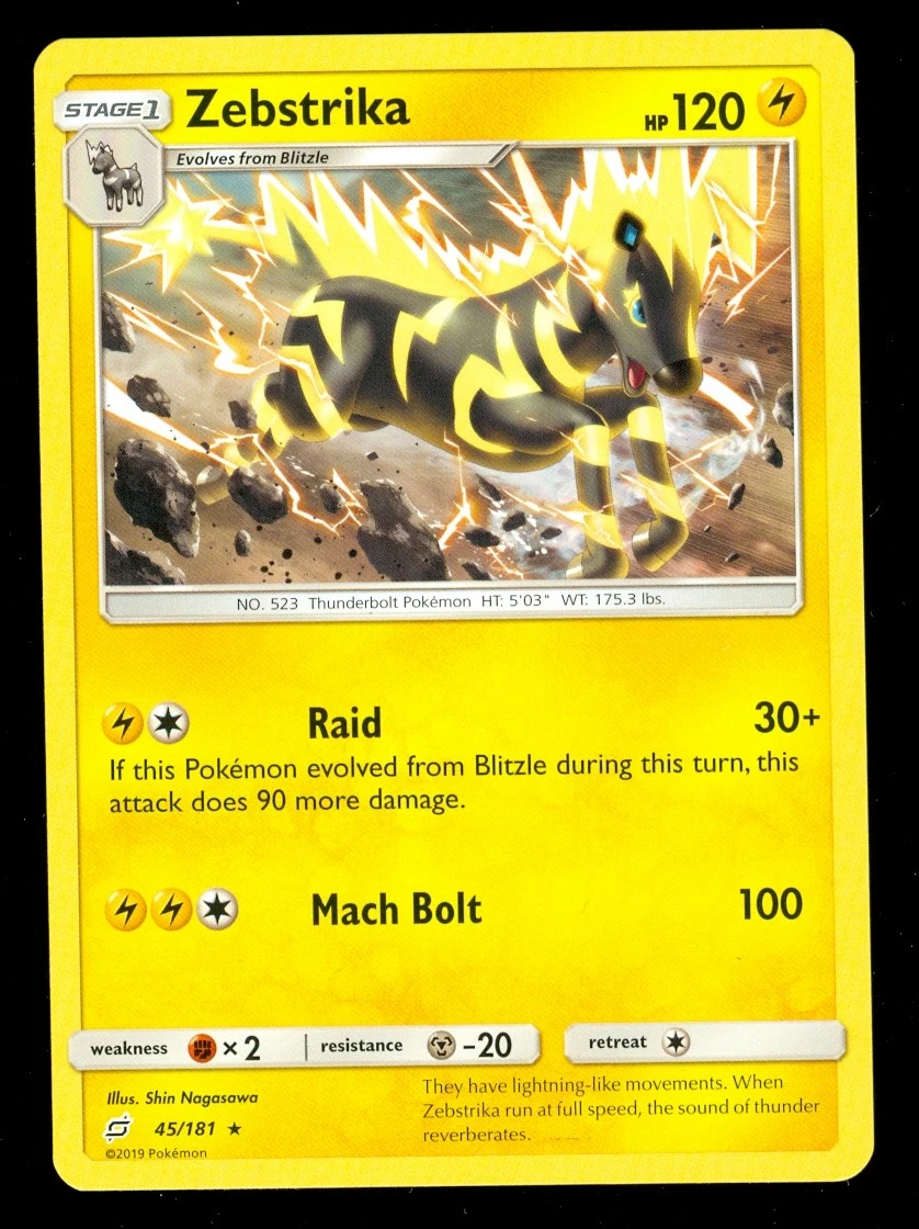 Zebstrika Evolution Chart