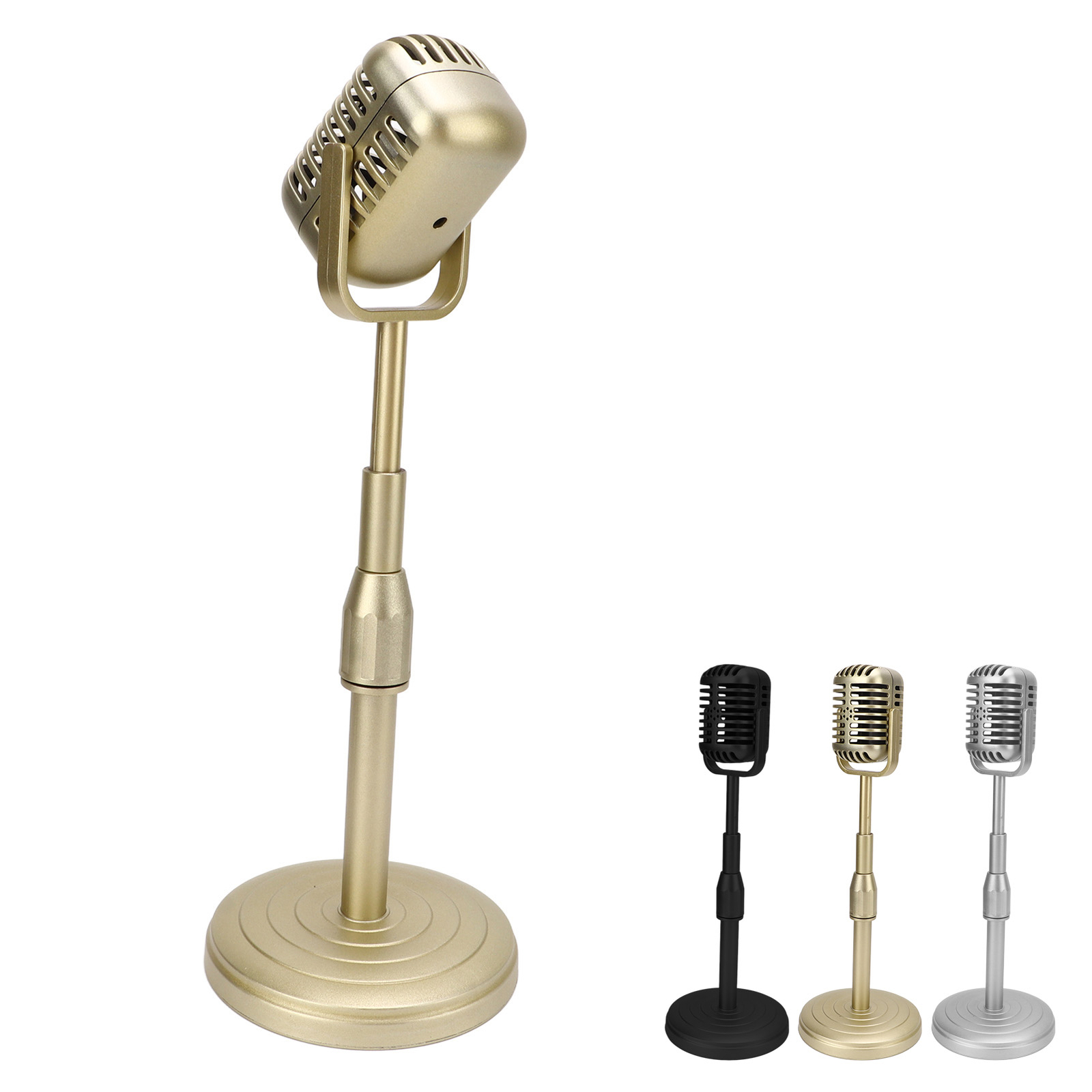 Simulation Old Fashioned Mic Model With Stable Base And Support Rod ...